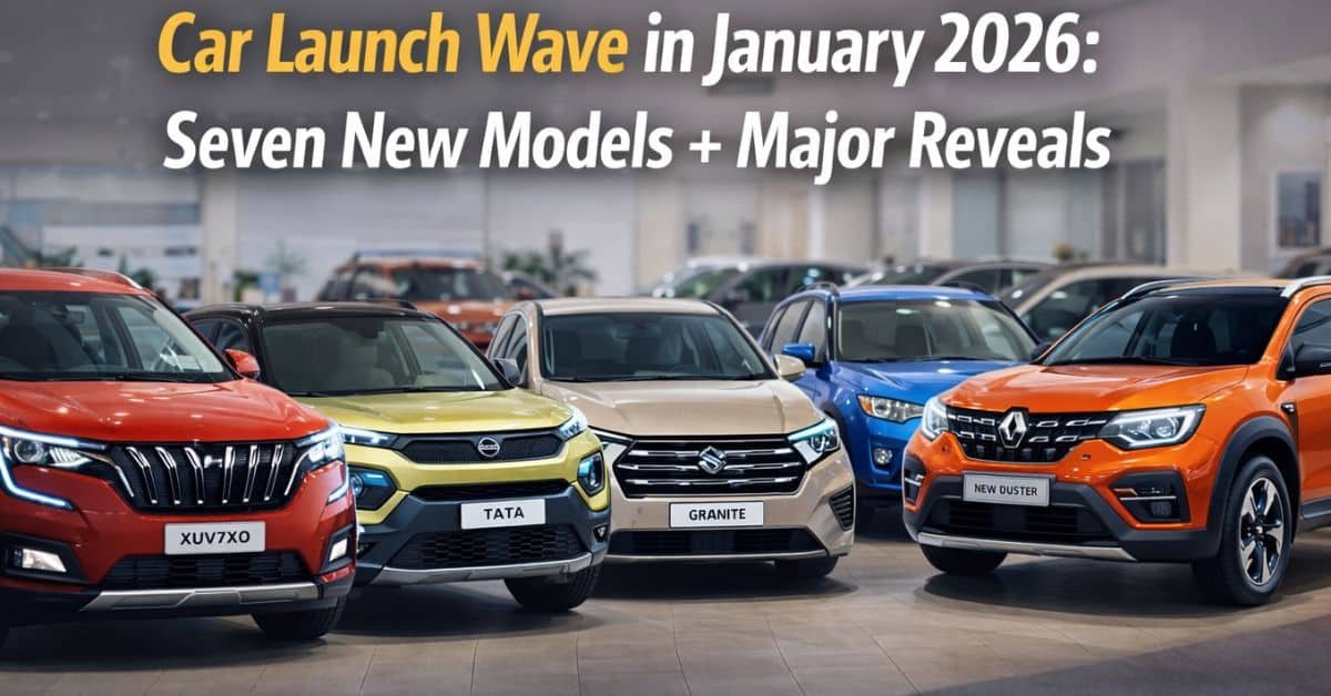 January 2026 Car Launch Wave: Seven New Models and Major Reveals ...